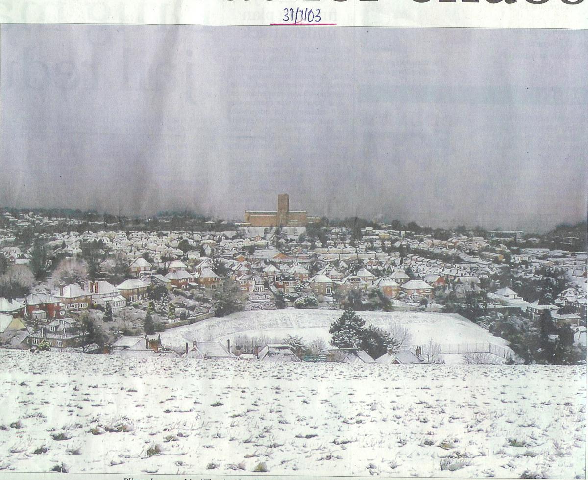 January 2003 Snow |﻿ Historic Weather